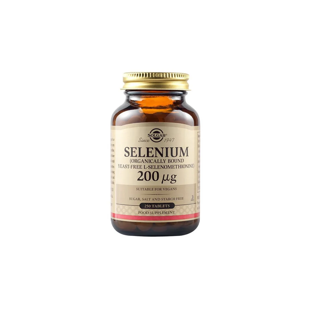 Solgar Selenium 200μg 250 tablets | Pharmacy2Go