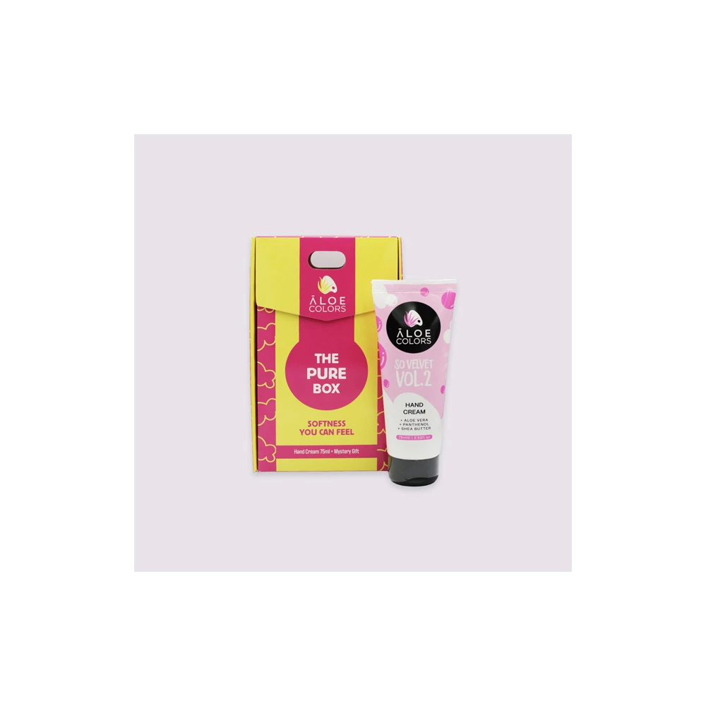 Aloe+ Colors Promo Xmas Τhe Pure Box So Velvet Hand Cream Ενυδατική ...